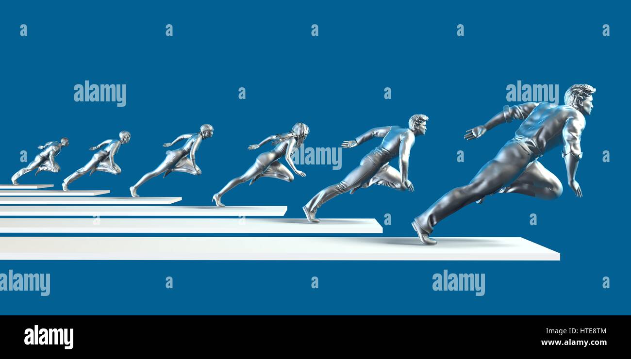 High Performance and Focused Individual as Concept Stock Photo - Alamy