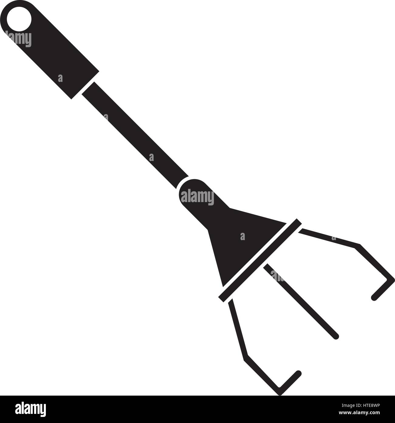 Hand rake Stock Vector Images - Alamy