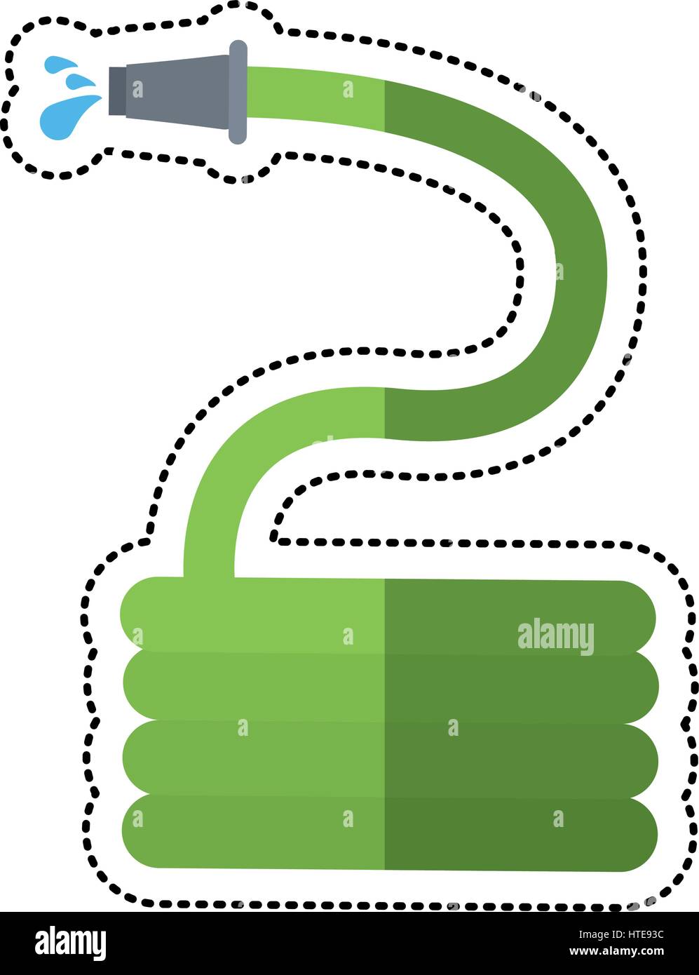 cartoon garden water hose Stock Vector Image & Art - Alamy