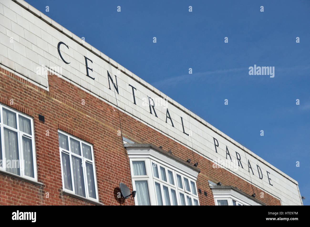 Central Parade in Kingsbury, London, UK Stock Photo - Alamy