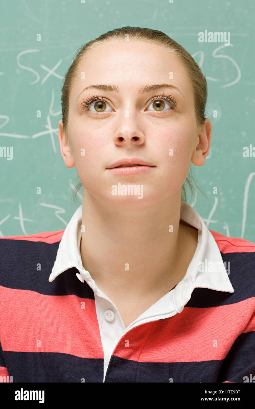 Portrait of a female student Stock Photo - Alamy