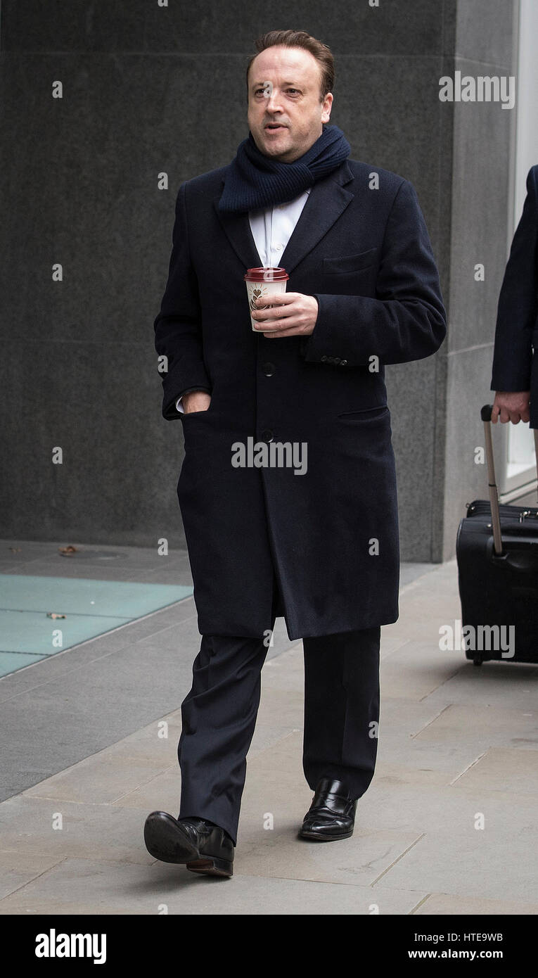 Businessman mark holyoake arrives at the rolls building in london hi ...