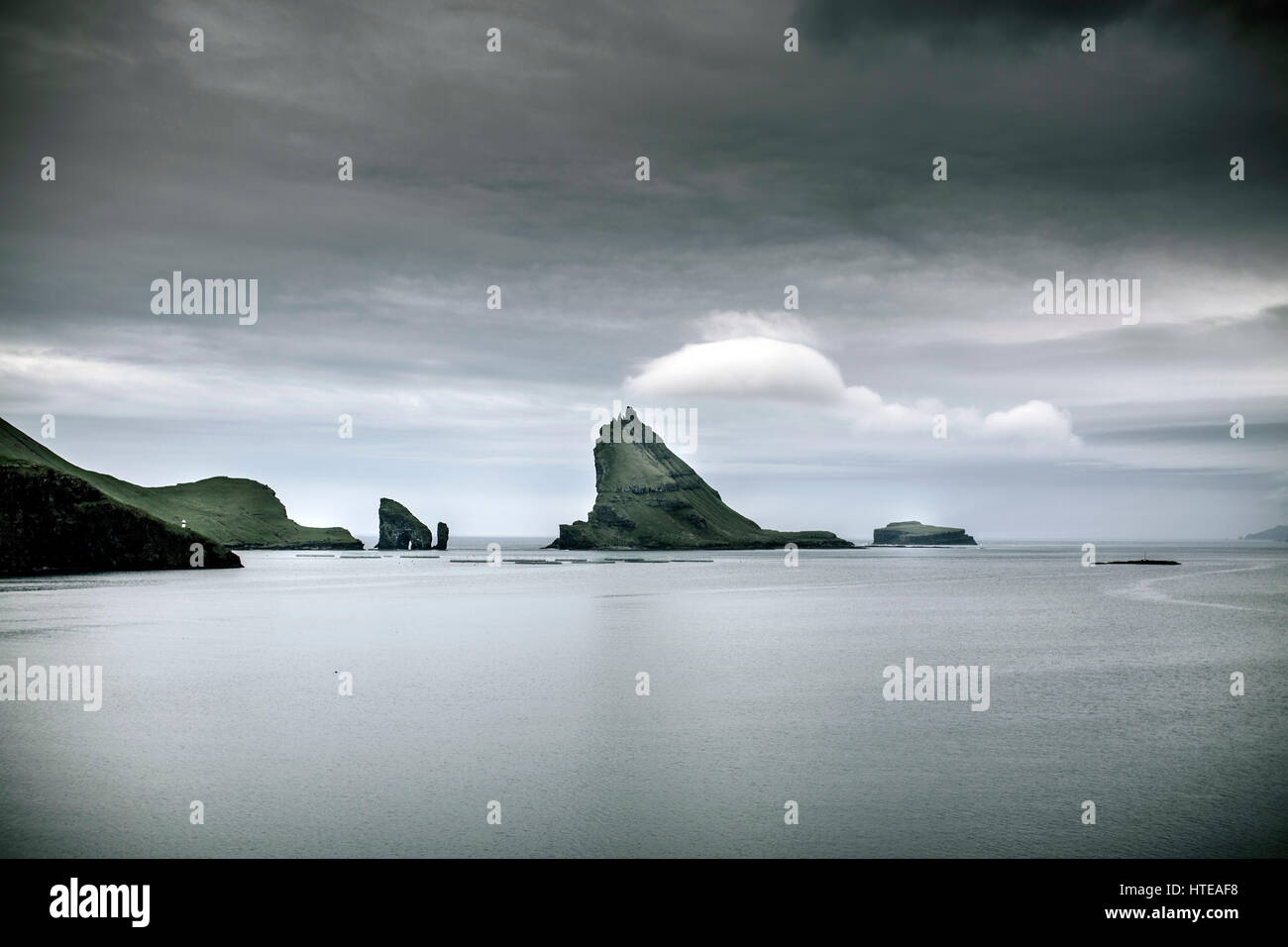 Beautiful landscape in the Faroe Islands Stock Photo - Alamy