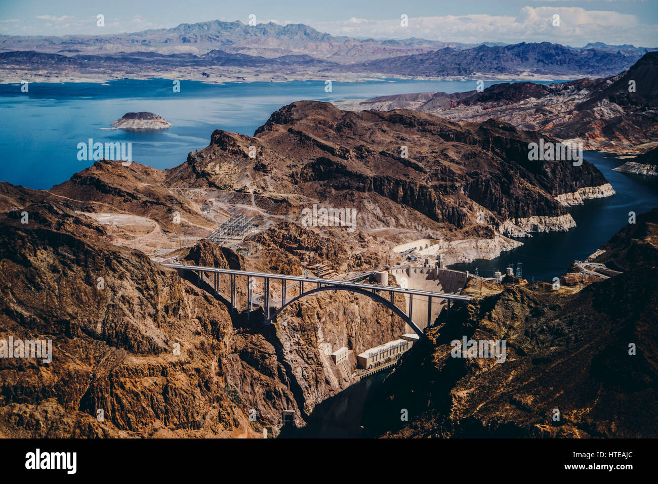 The breathtaking view of Colorado River at the Grand Canyon National ...