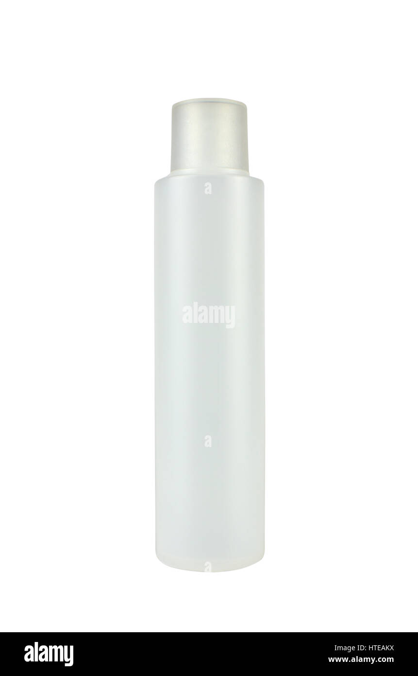 White plastic container for liquid substances Stock Photo - Alamy