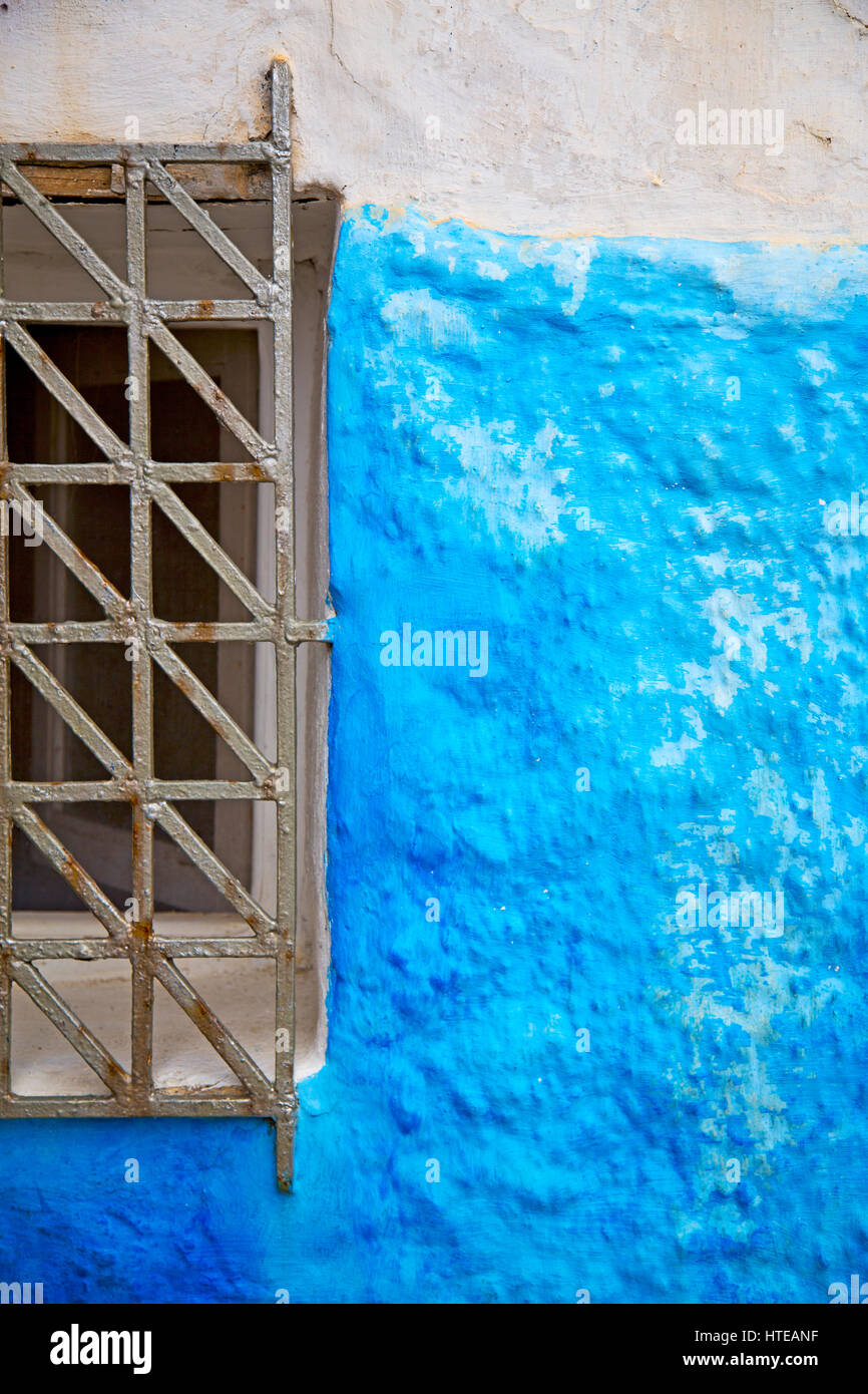 window in morocco africa and old construction wal brick historical ...