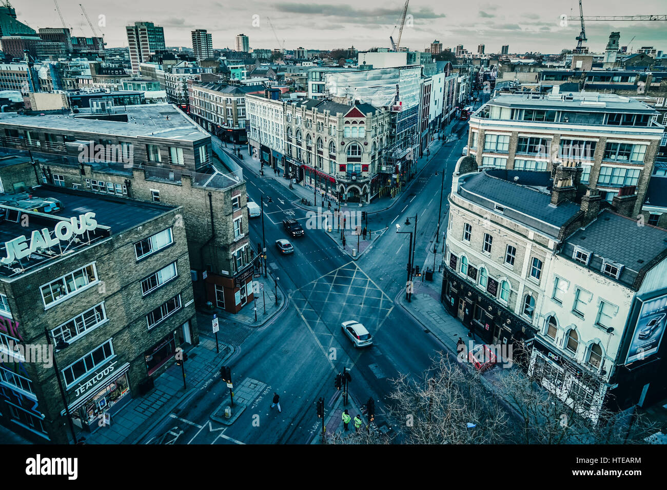 Shoreditch high street london gallery hi-res stock photography and ...