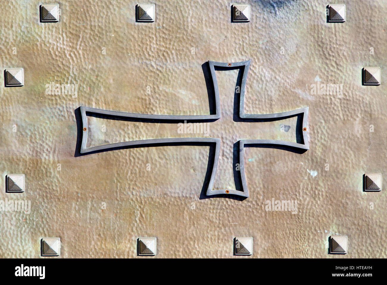 in italy patch lombardy cross milan blur abstract rusty brass brown ...