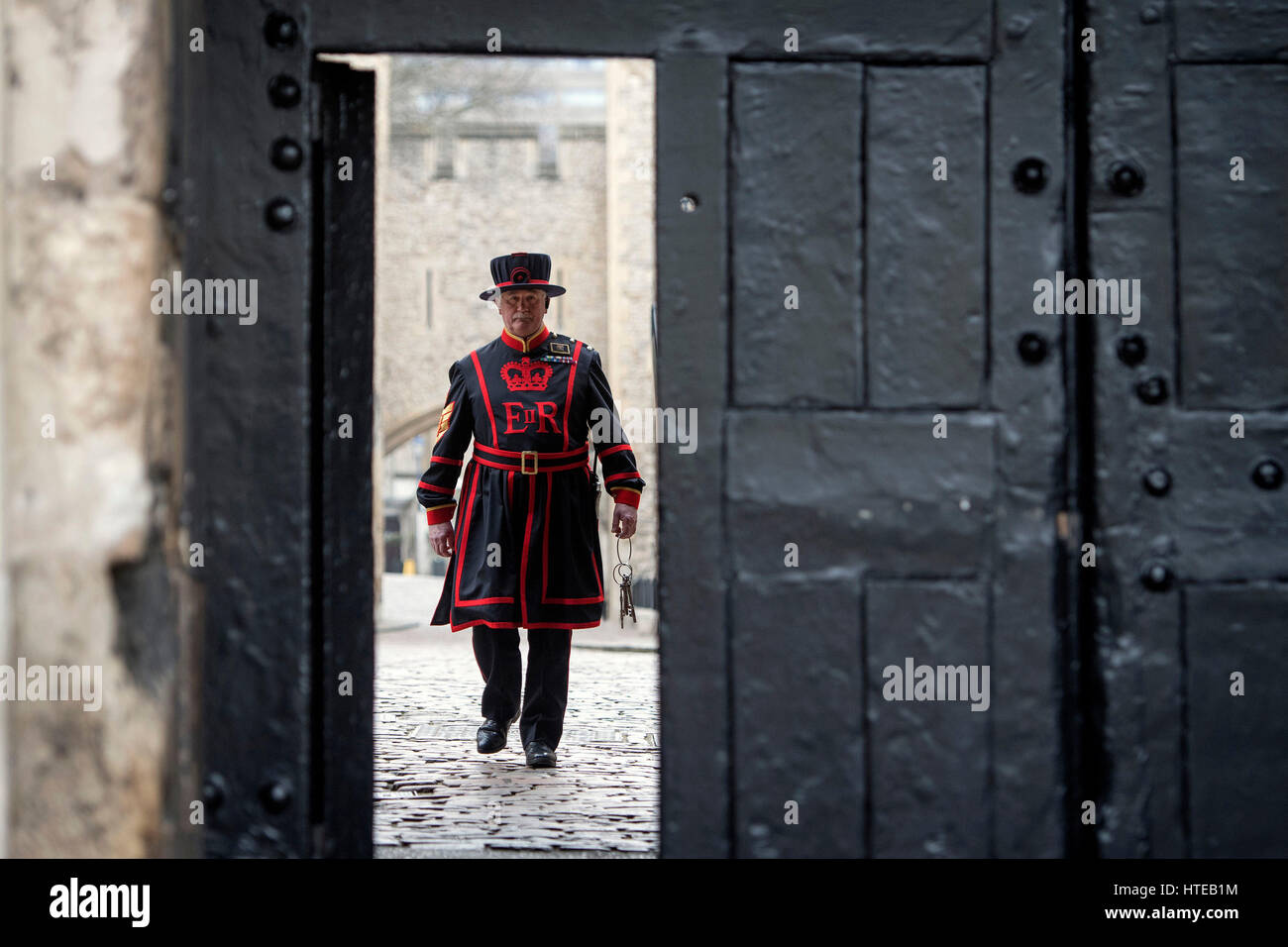 New Chief Yeoman Warder at the Tower of London, Christopher Morton ...