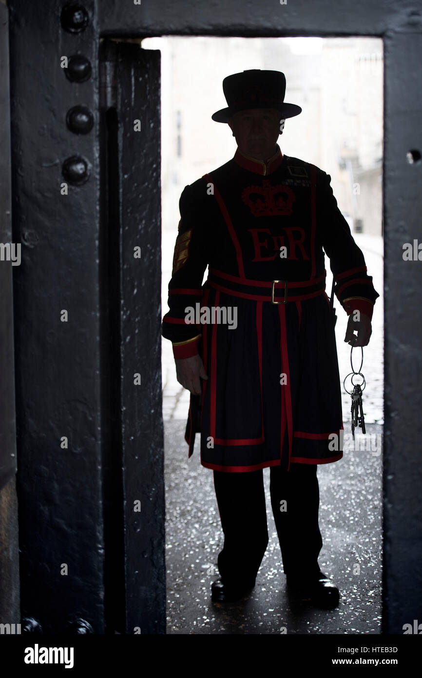 New Chief Yeoman Warder at the Tower of London, Christopher Morton ...