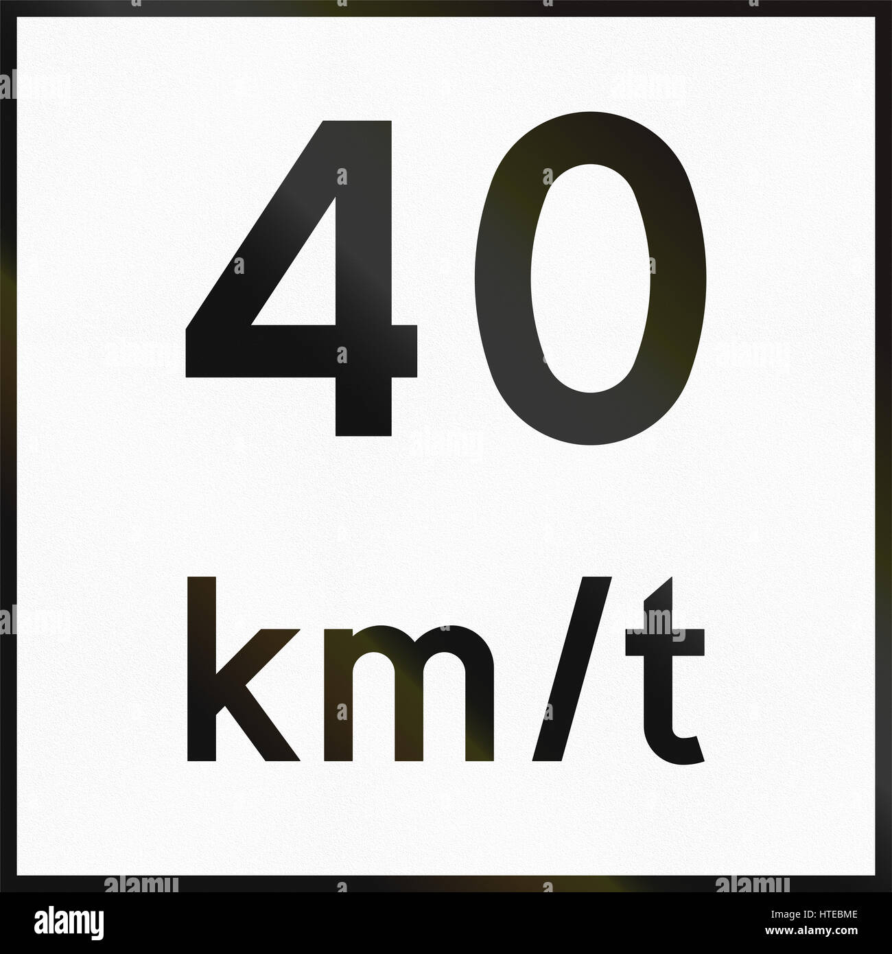 Recommended speed hi-res stock photography and images - Alamy
