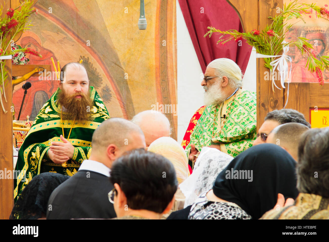 Greek icon orthodox blessing hi-res stock photography and images - Alamy