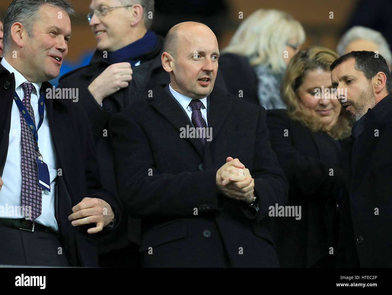 Stoke City Vice-Chairman John Coates Stock Photo - Alamy