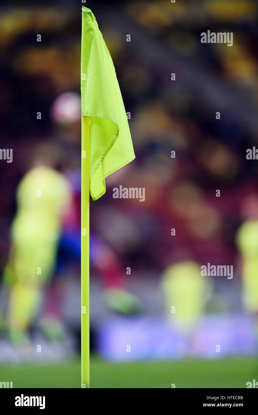 Soccer corner marking hi-res stock photography and images - Alamy