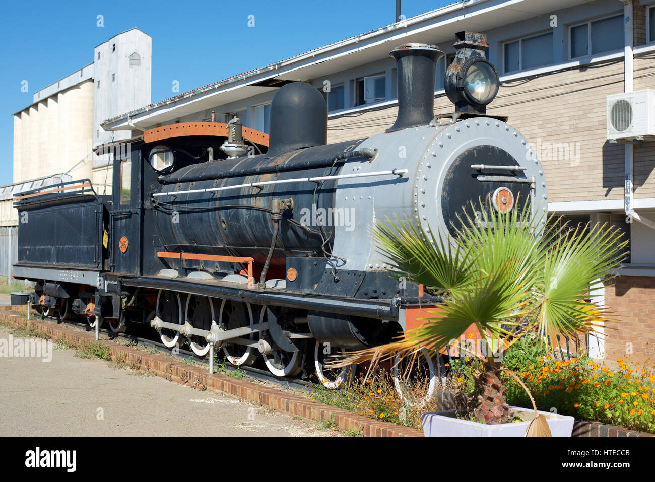 South African Railways Class 7 4-8-0 of 1892 steam locomotive from the ...