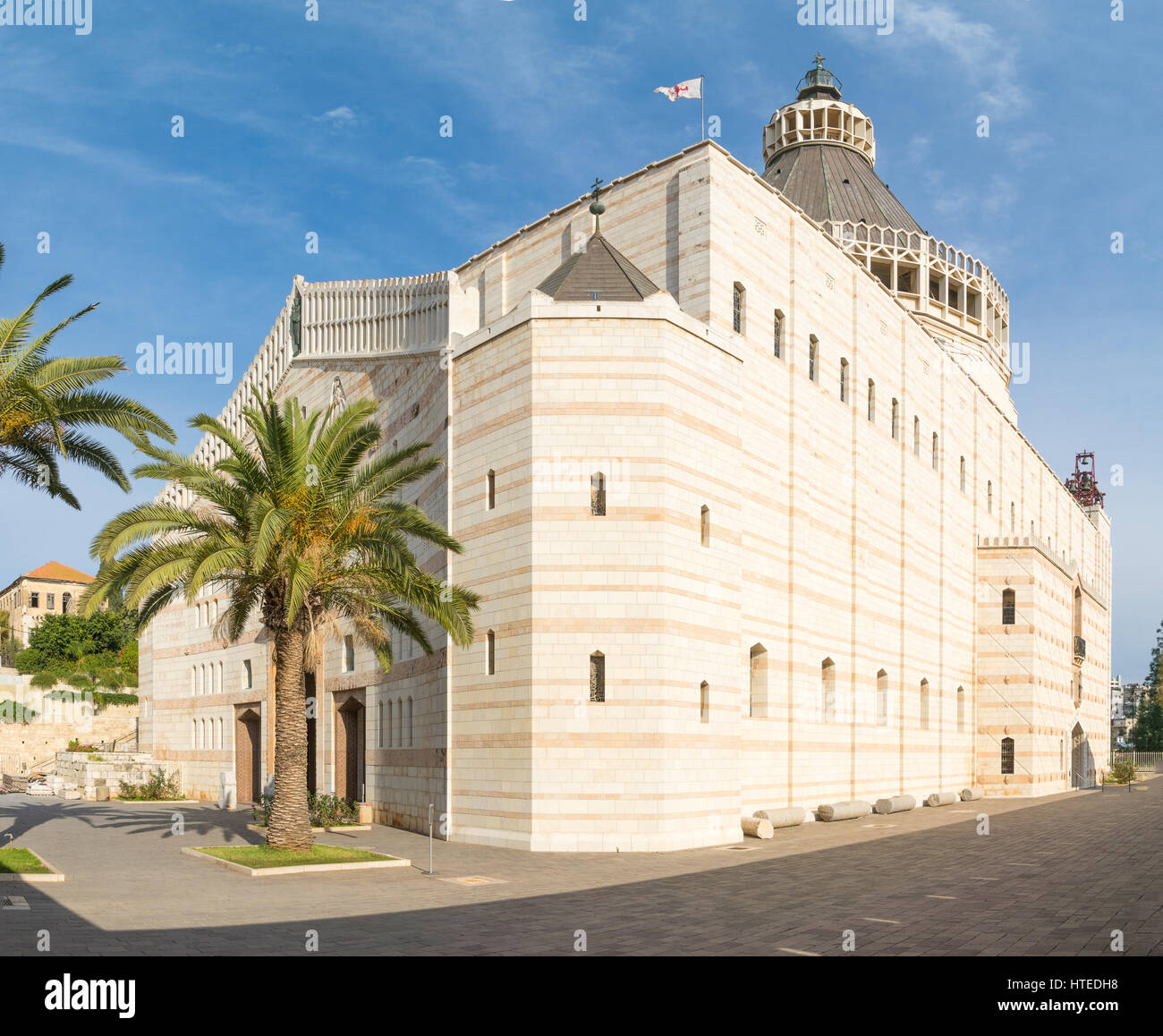 Church Of The Annunciation Nazareth Stock Photos & Church Of The ...