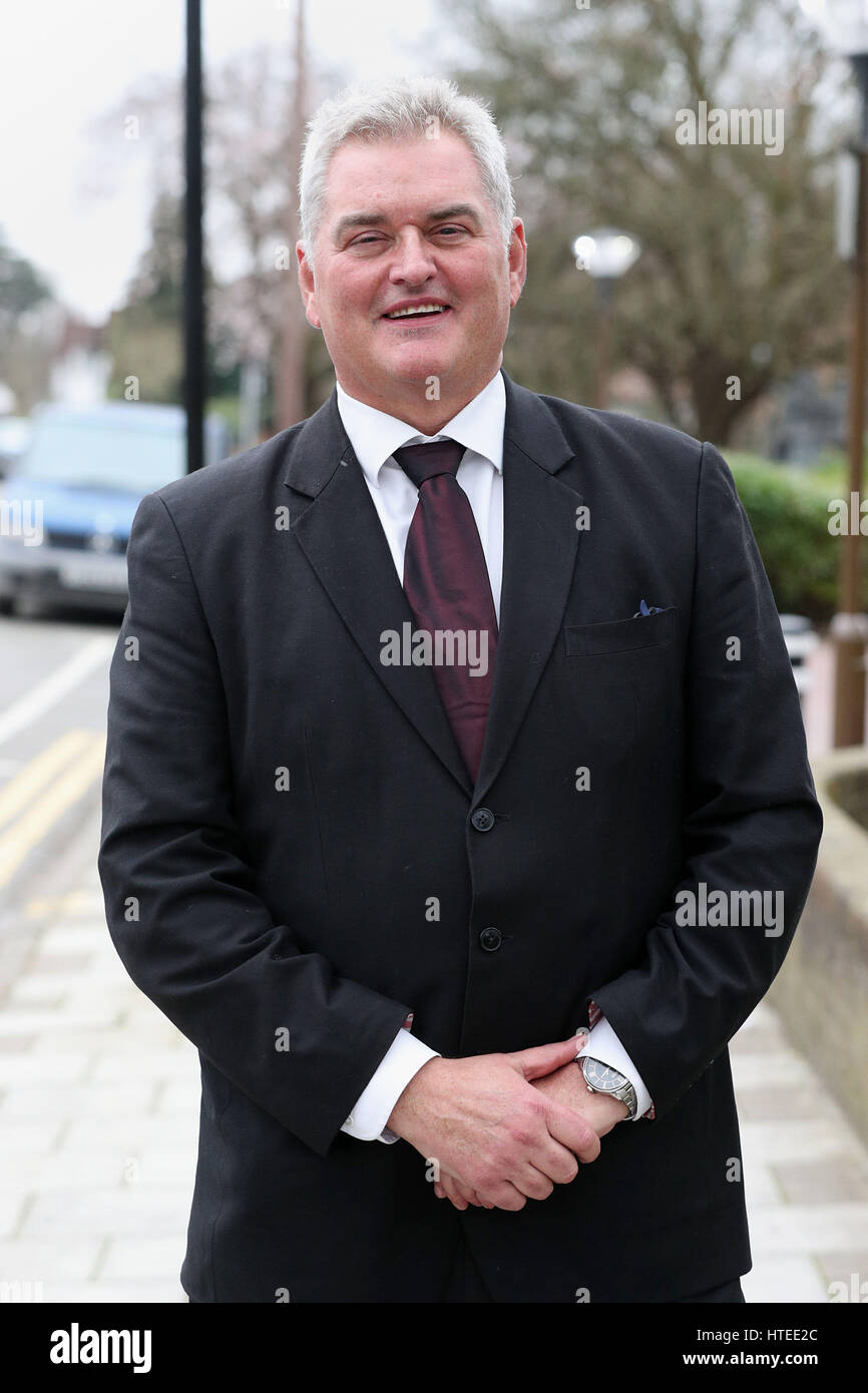 David Hogan outside Isleworth Crown Court in west London, where his ...