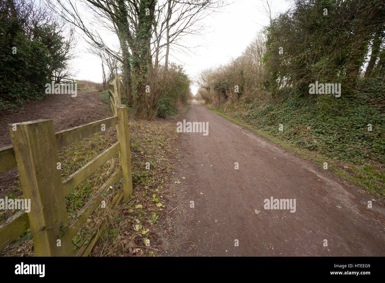 Wirral way cycling hi-res stock photography and images - Alamy