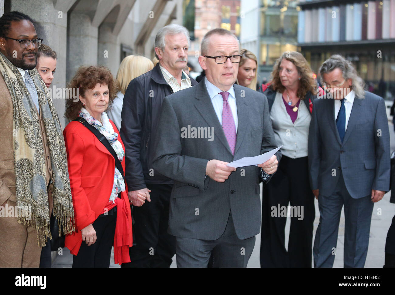 DC Ian Payne speaks outside The Old Bailey in London, after Joshua ...