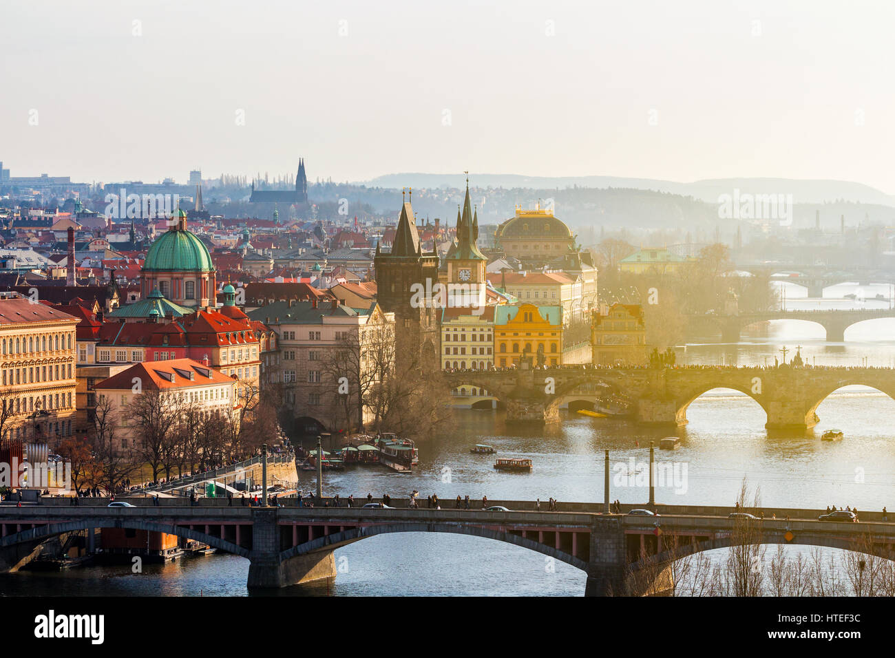 Charles Bridge (Karluv most), Old Town Bridge Tower and Charles Bridge ...