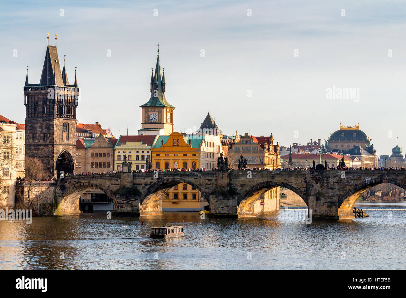 Charles Bridge (Karluv most), Old Town Bridge Tower and Charles Bridge ...