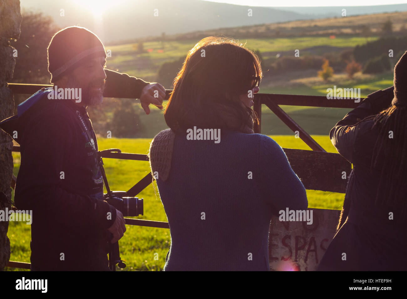 candid sunshine rural trip Stock Photo - Alamy