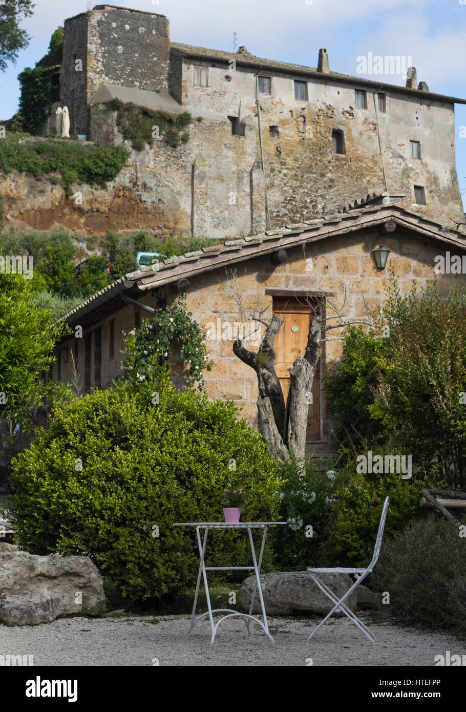 Rural resort in Italy Stock Photo - Alamy