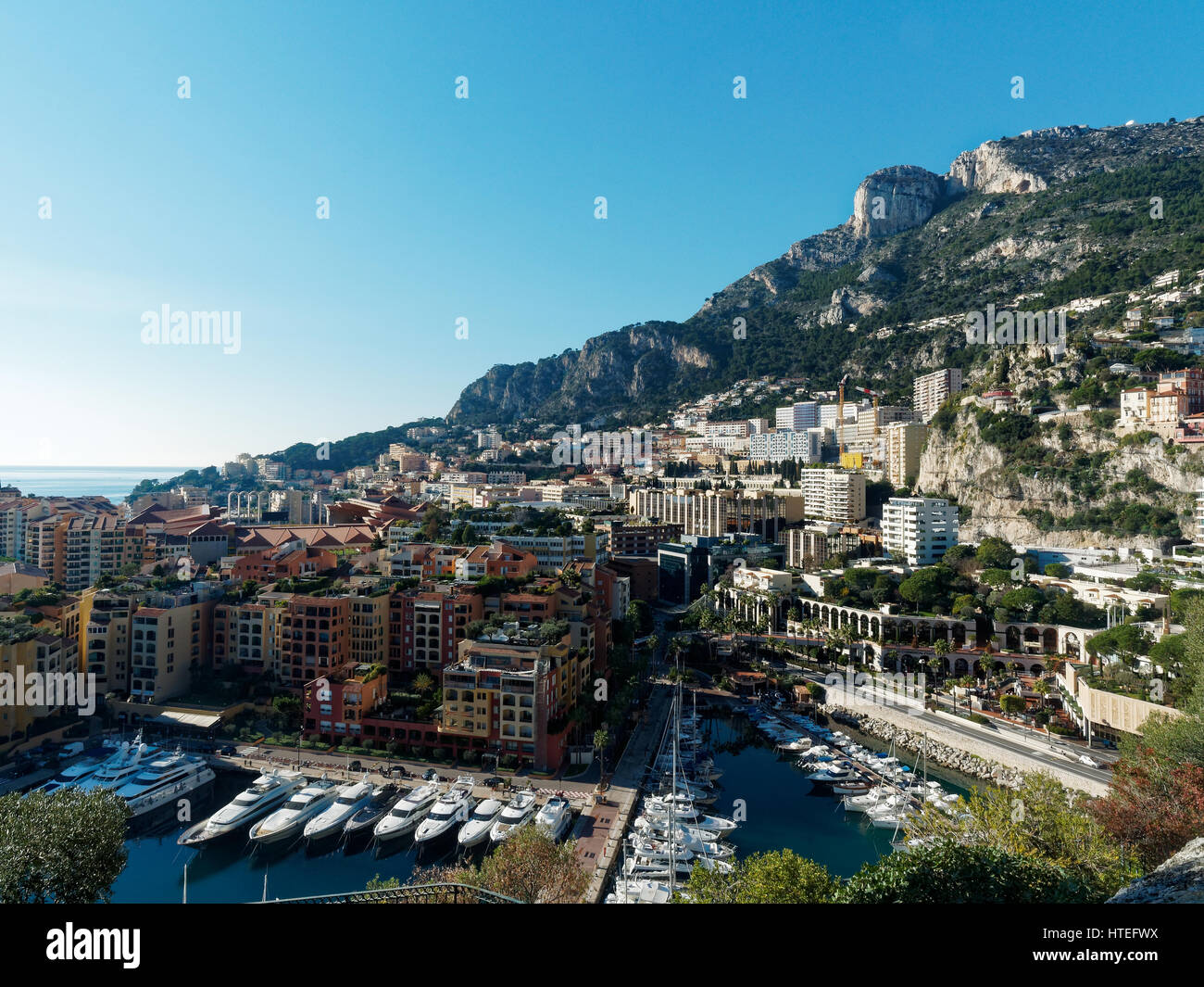 Monte Carlo Harbor, Yachts Boats, Monaco Principality, French Riviera ...