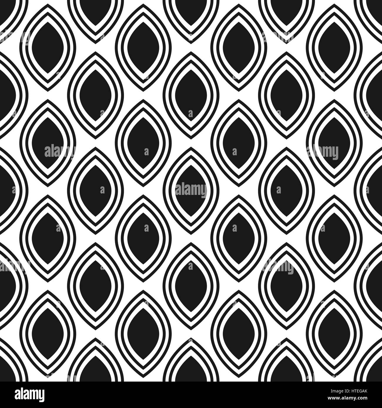 Black and white seamless vector pattern Stock Vector Image & Art - Alamy