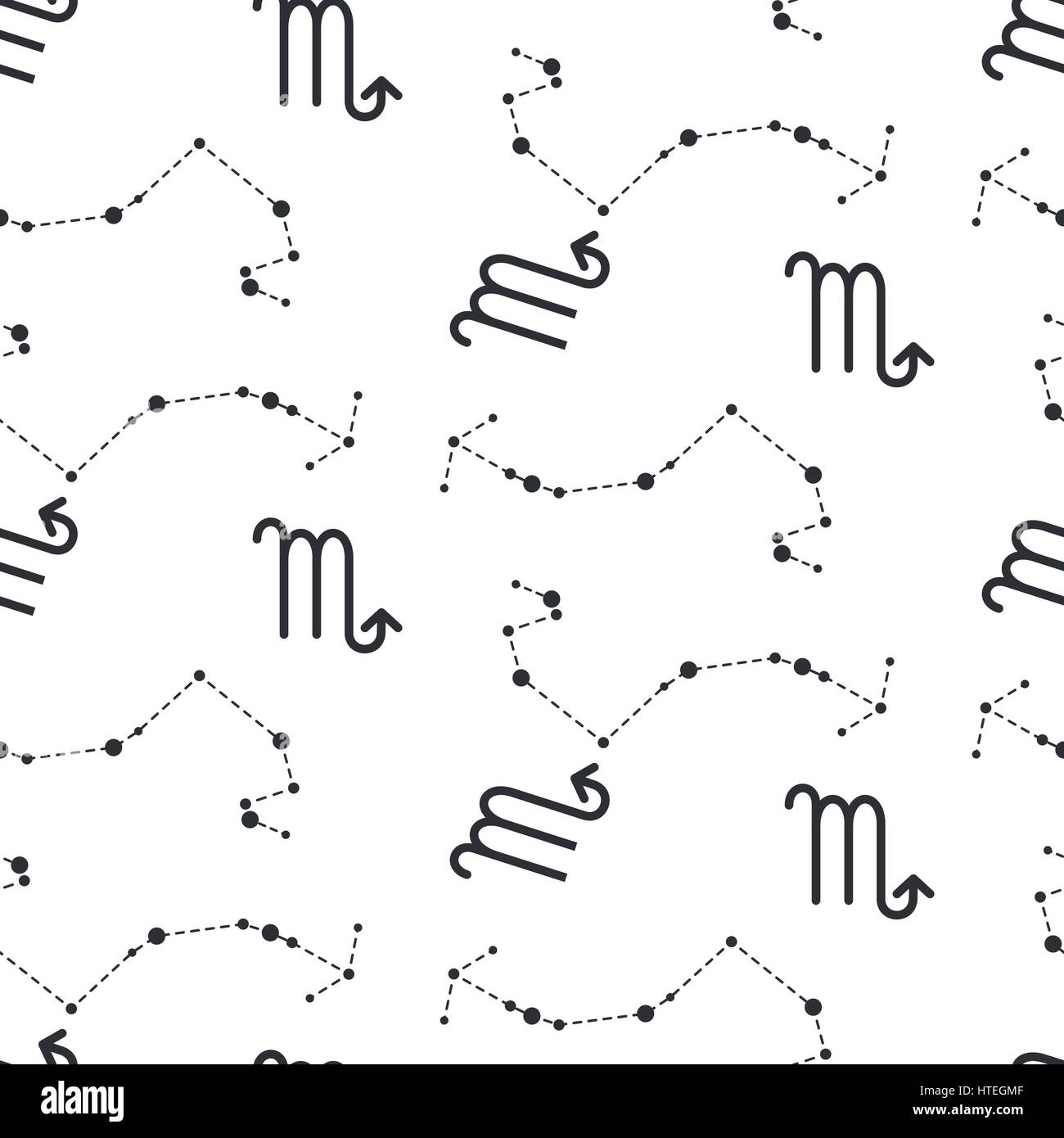 Star Constellation Scorpio Stock Vector Images - Alamy