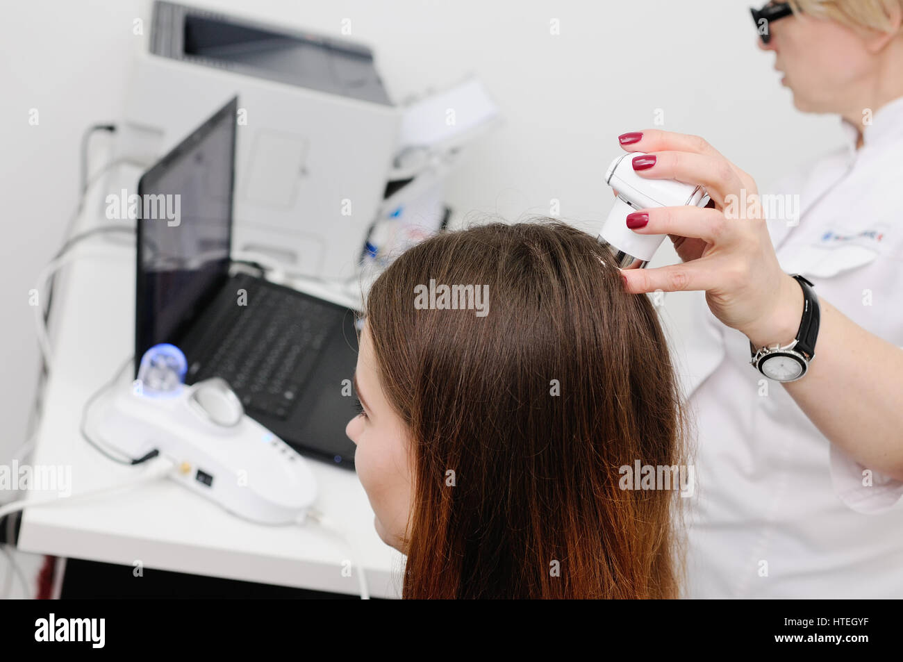 Phototrichogram follicles hi-res stock photography and images - Alamy