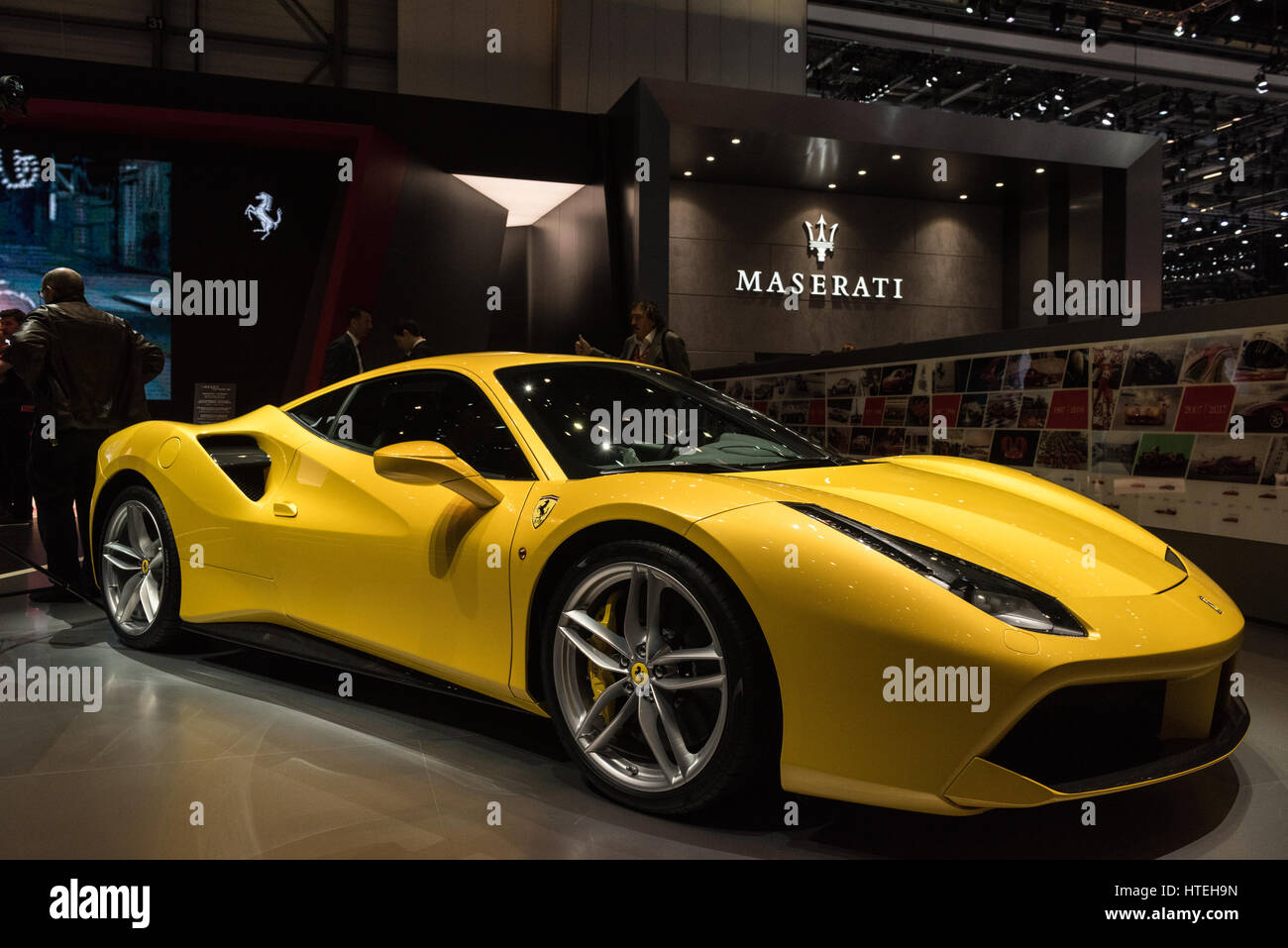 Ferrari motor show hi-res stock photography and images - Alamy