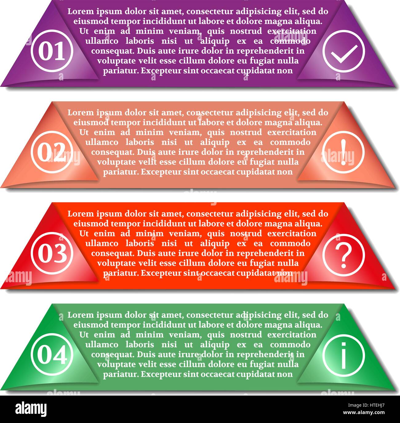 Set of bright elements for infographics, vector illustration Stock ...