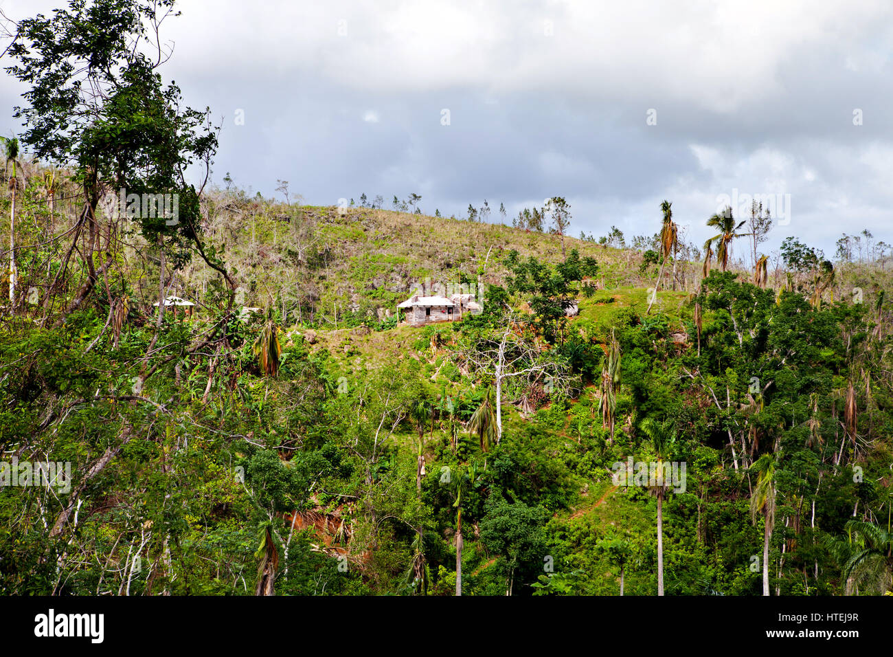 Baracoa, Cuba: natural landscape Stock Photo - Alamy