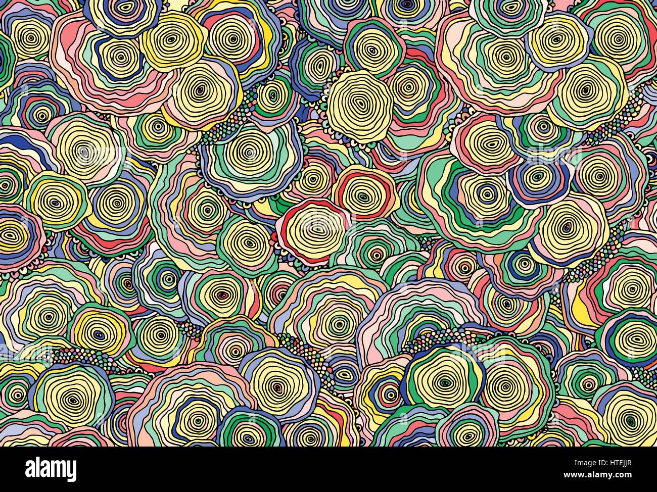 Abstract background consisting of colored patterns.Vector Stock Photo ...