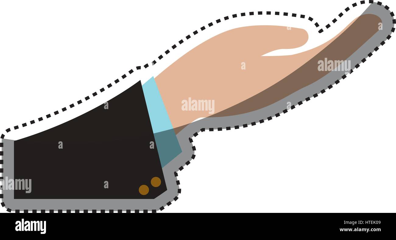 Hand palm open Stock Vector Image & Art - Alamy