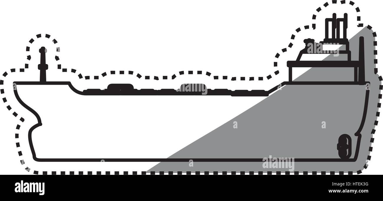 freighter ship boat Stock Vector Image & Art - Alamy