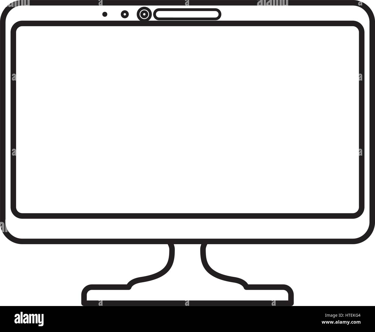 Computer screen technology Stock Vector Image & Art - Alamy