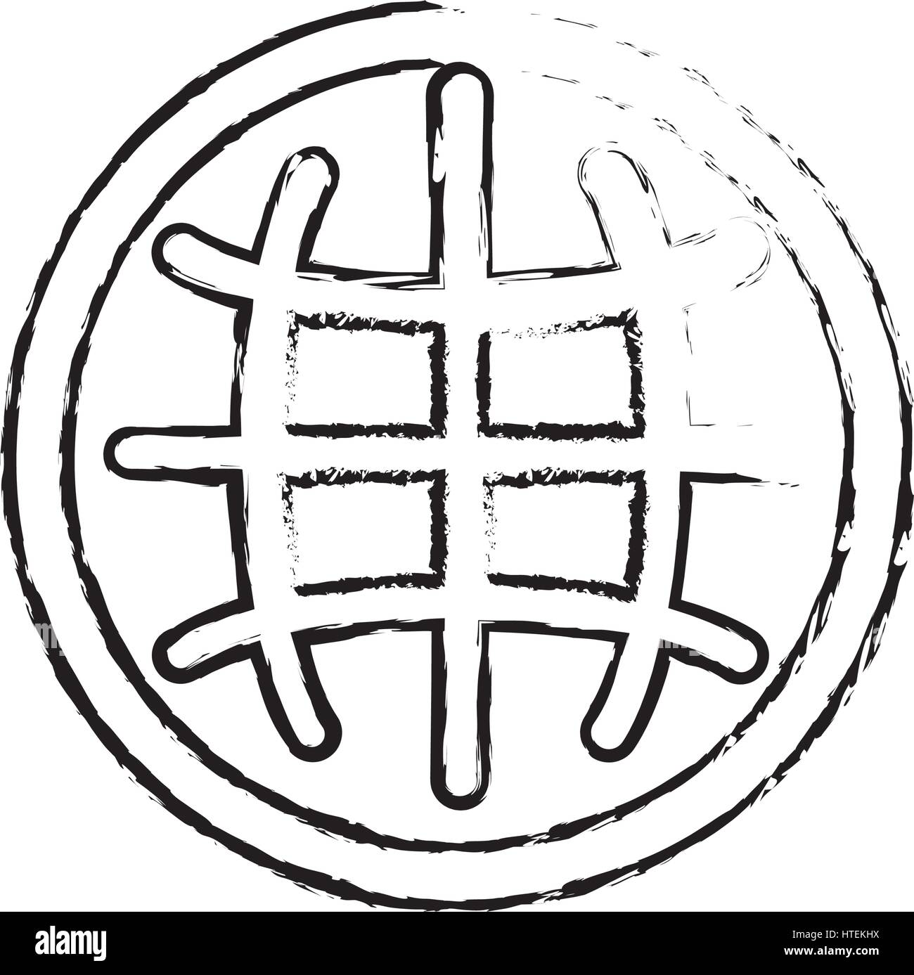 Sphere global symbol Stock Vector Image & Art - Alamy