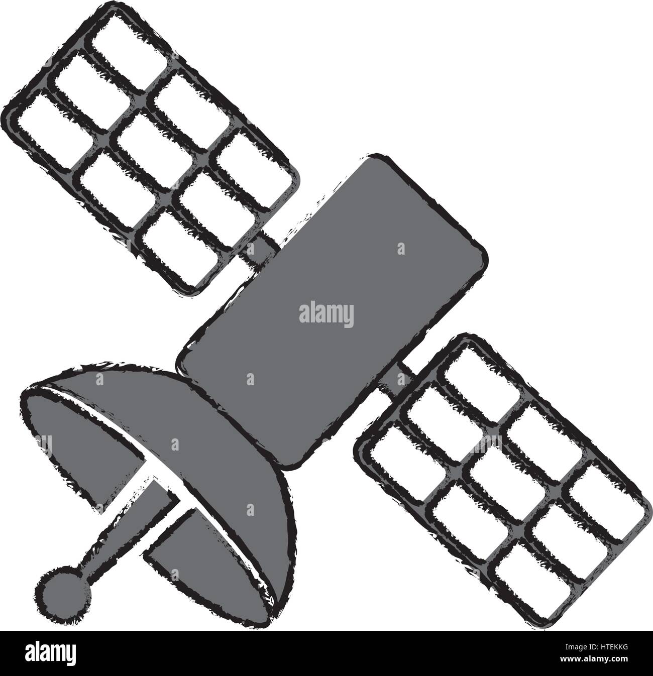 Satellite communication technology Stock Vector Image & Art - Alamy