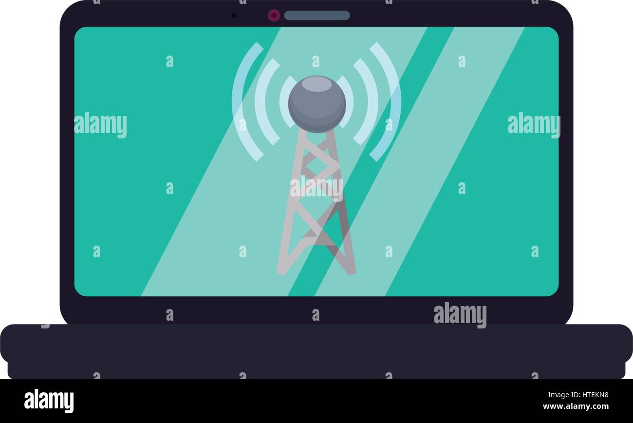 Laptop computer technology Stock Vector Image & Art - Alamy