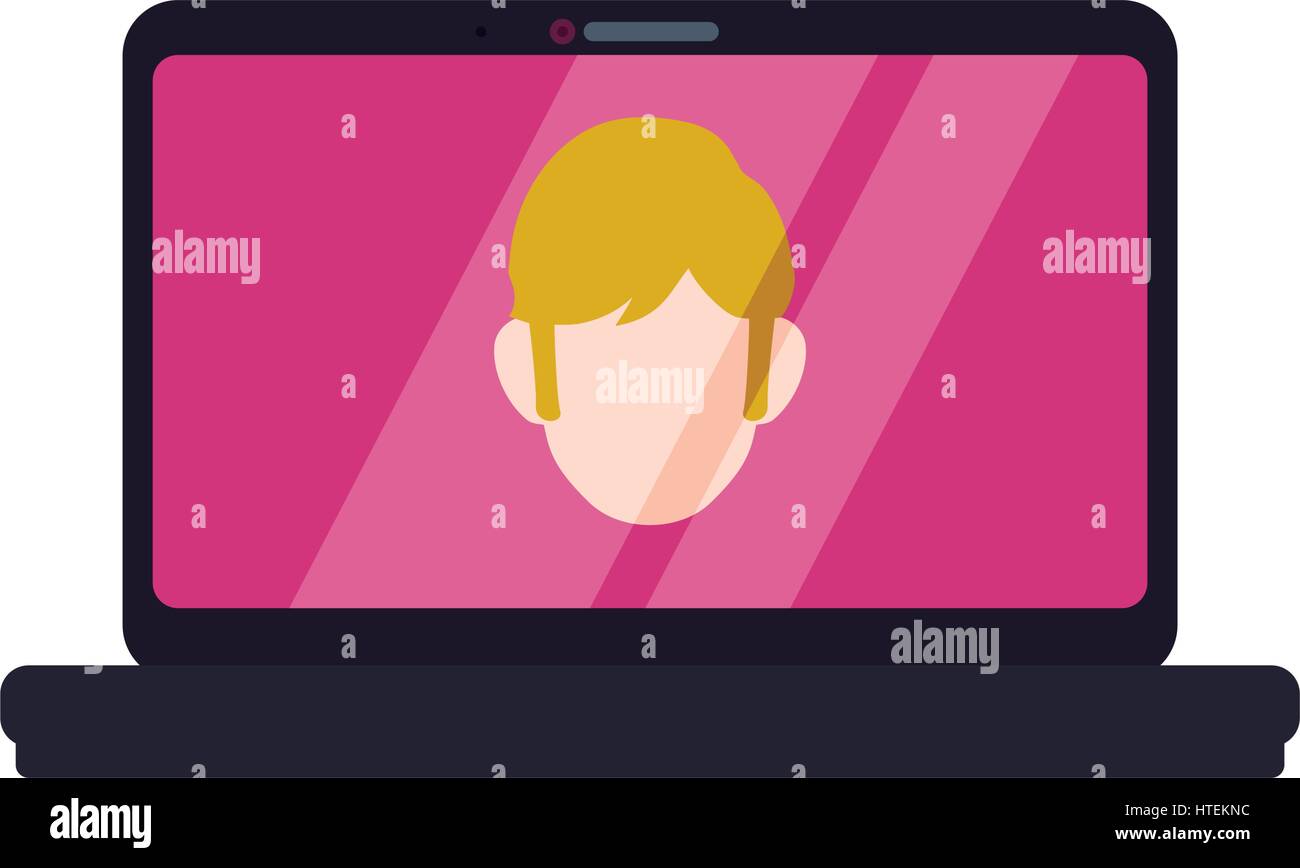 Laptop computer technology Stock Vector Image & Art - Alamy