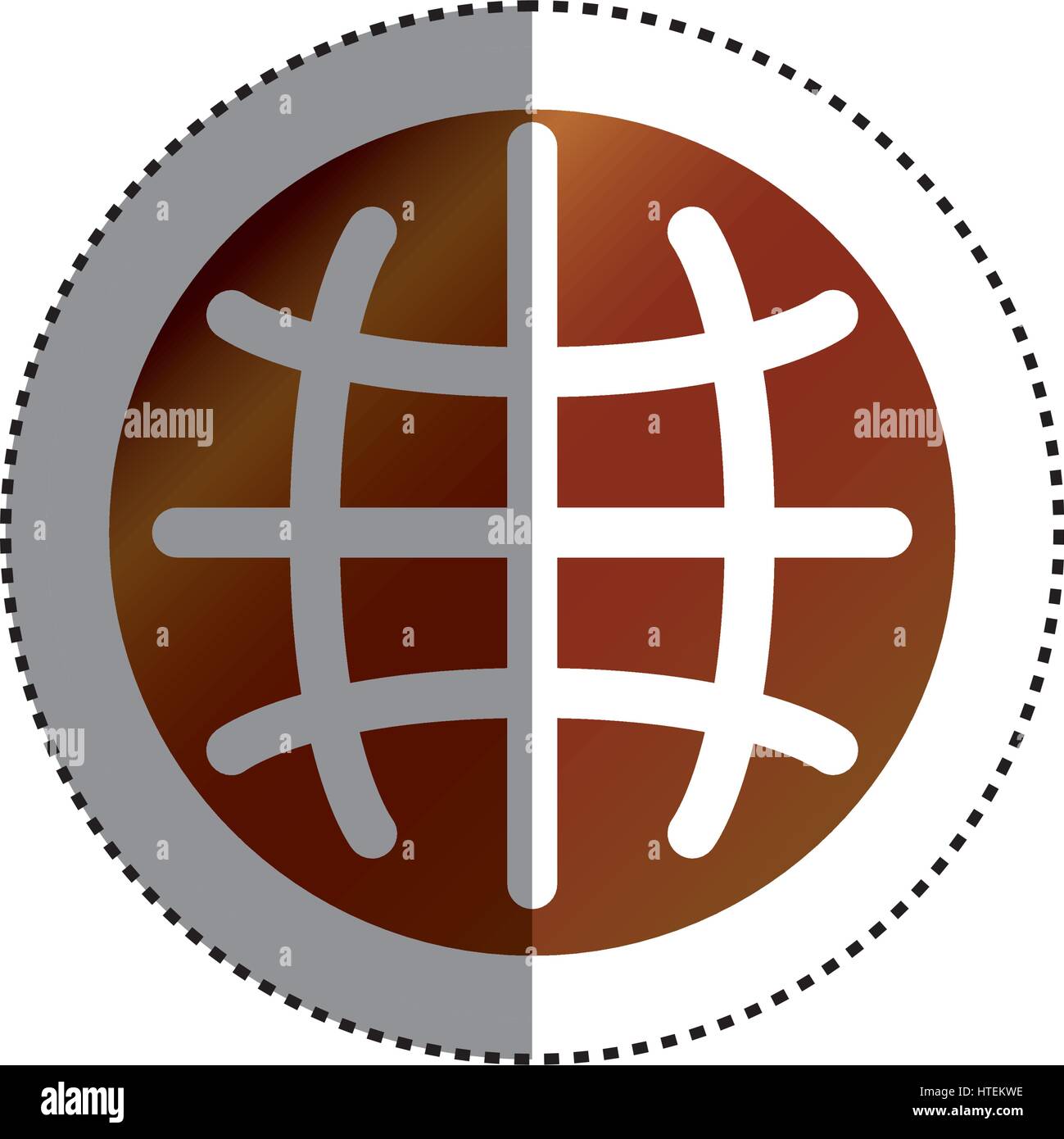 Sphere global symbol Stock Vector Image & Art - Alamy