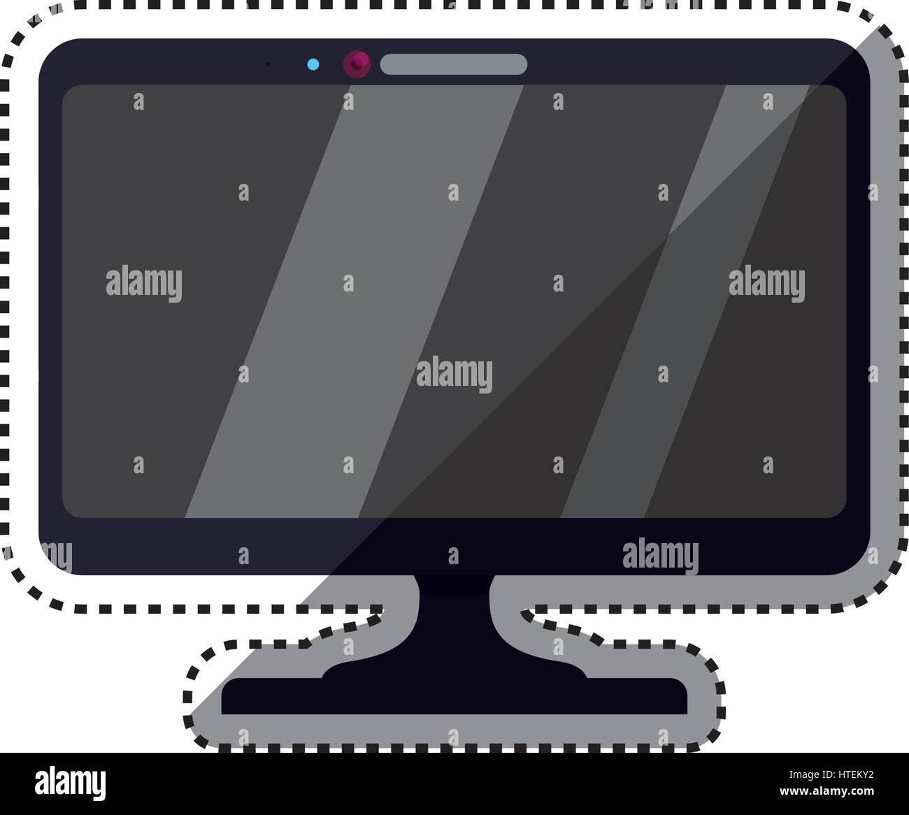 Computer screen technology Stock Vector Image & Art - Alamy