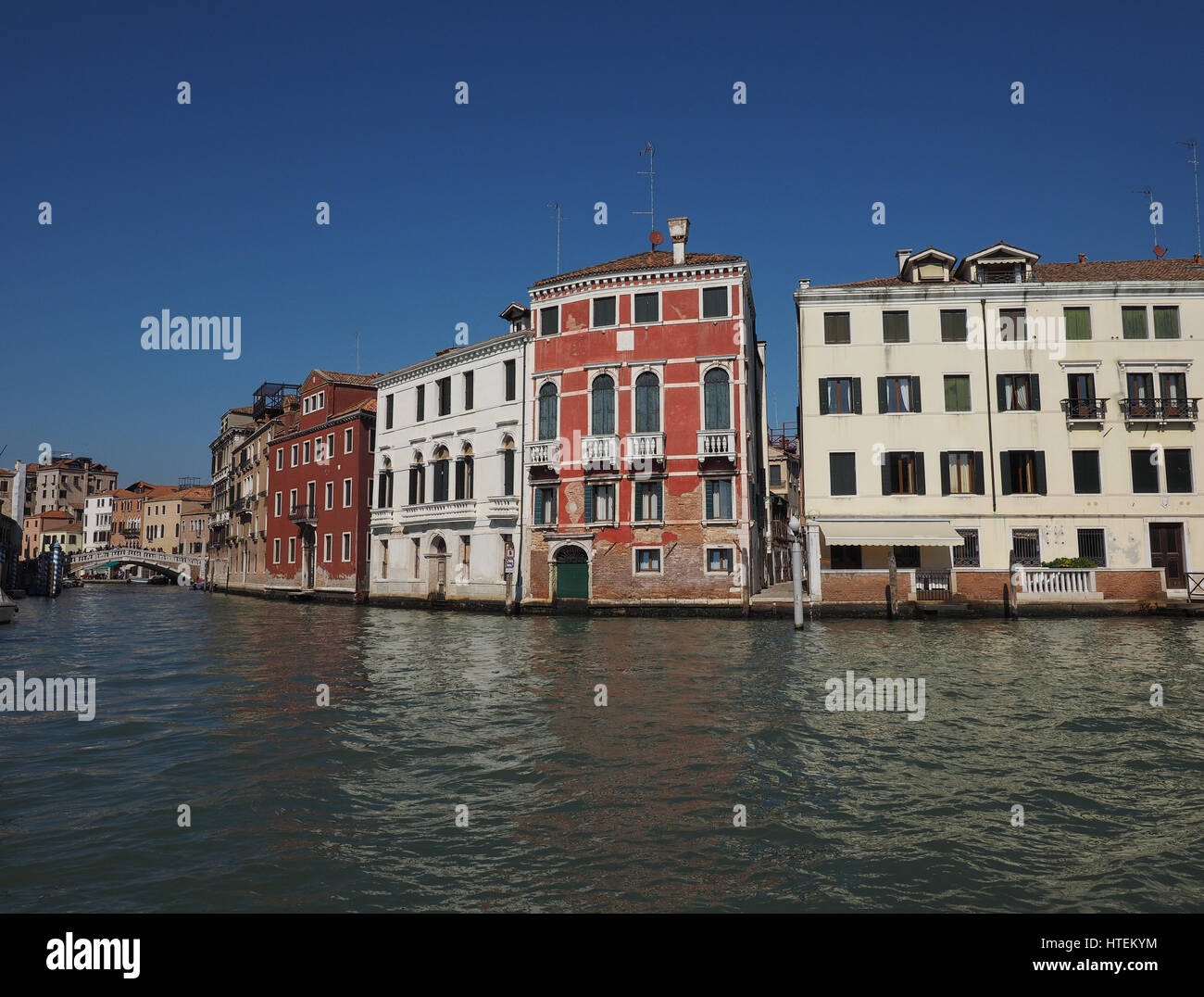 The Canal Grande (meaning Grand Canal) in Venice, Italy Stock Photo - Alamy