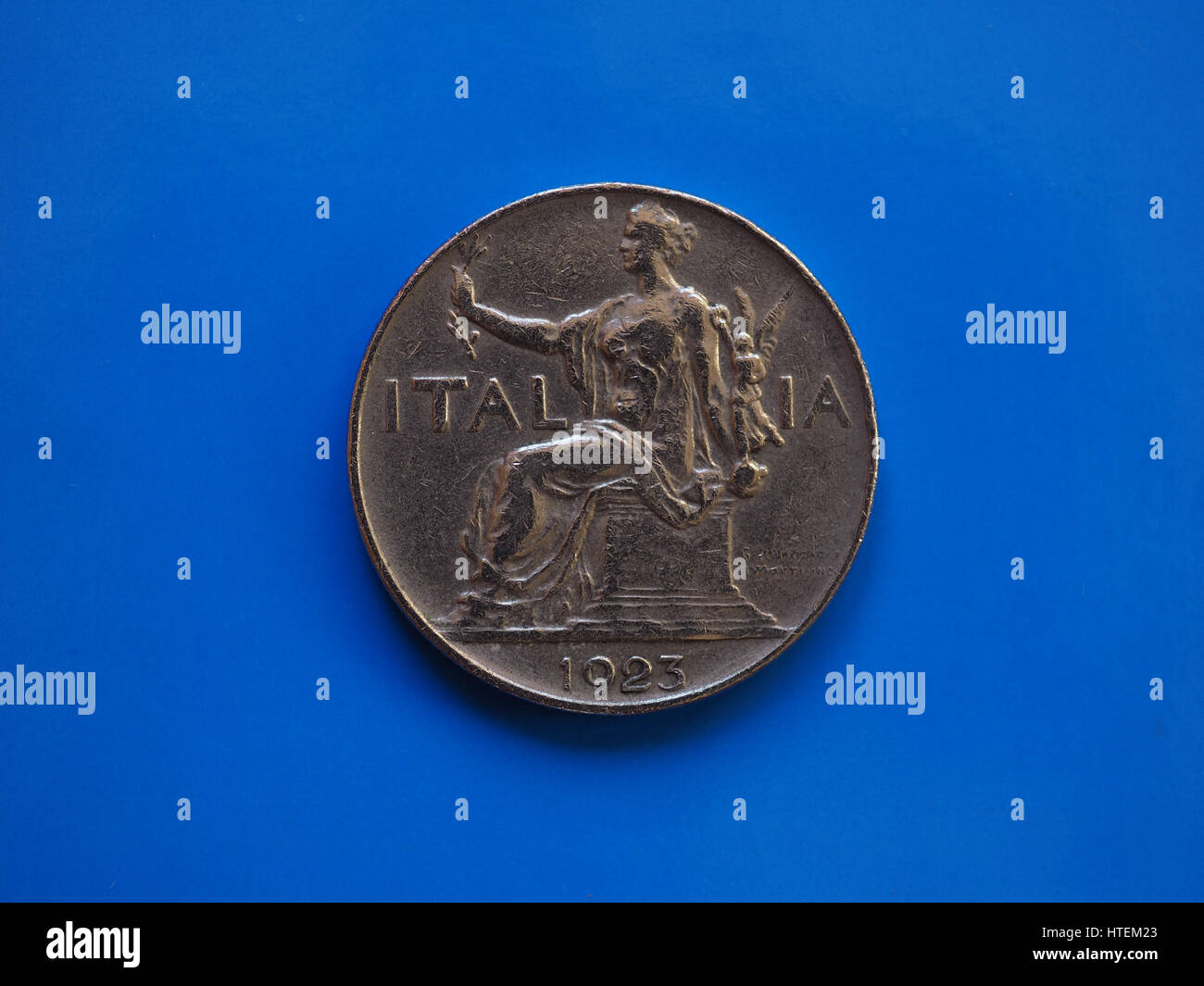 Italian kingdom coins hi-res stock photography and images - Alamy