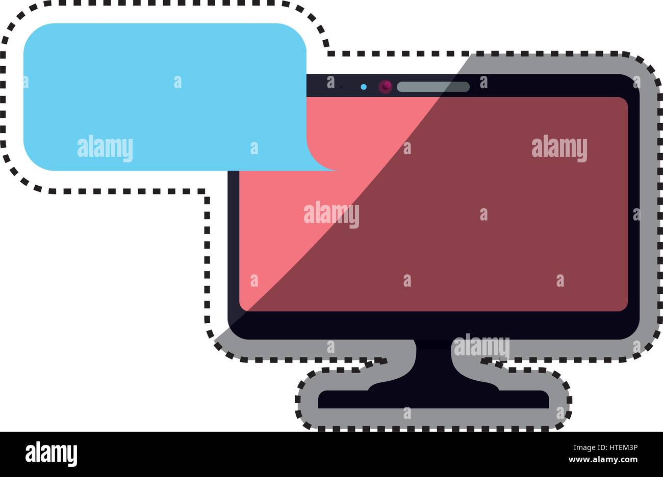 Computer screen technology Stock Vector Image & Art - Alamy