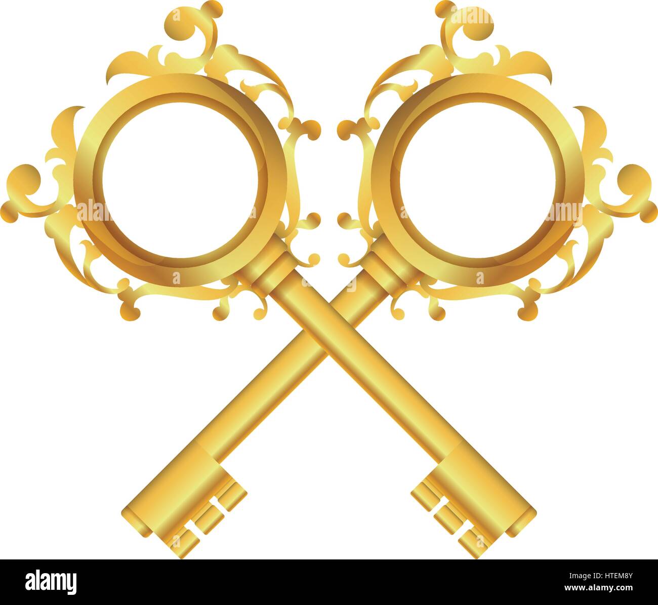 Vintage luxury keys Stock Vector Image & Art - Alamy