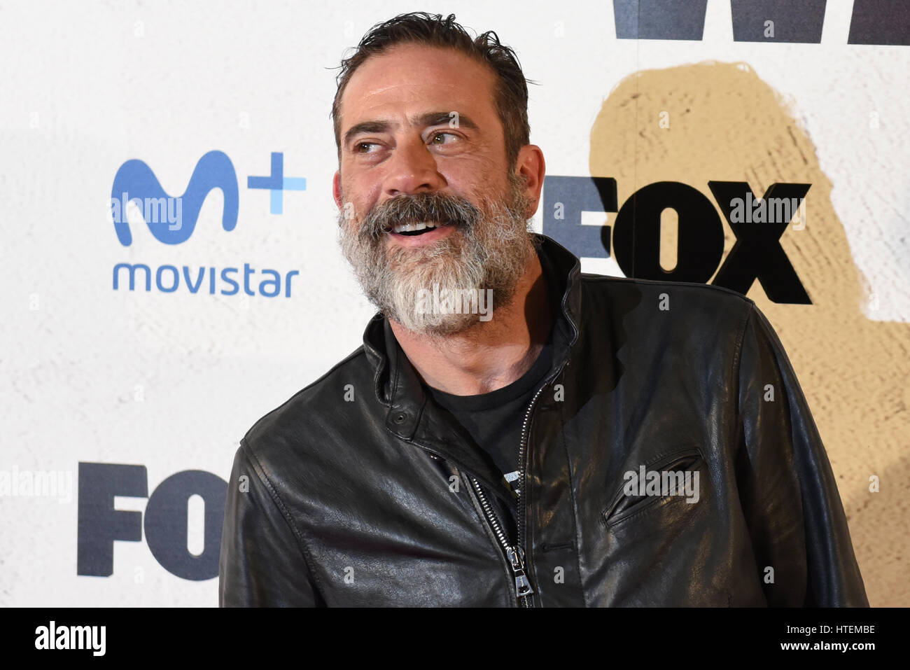 The American actor Jeffrey Dean Morgan poses for media during a ...
