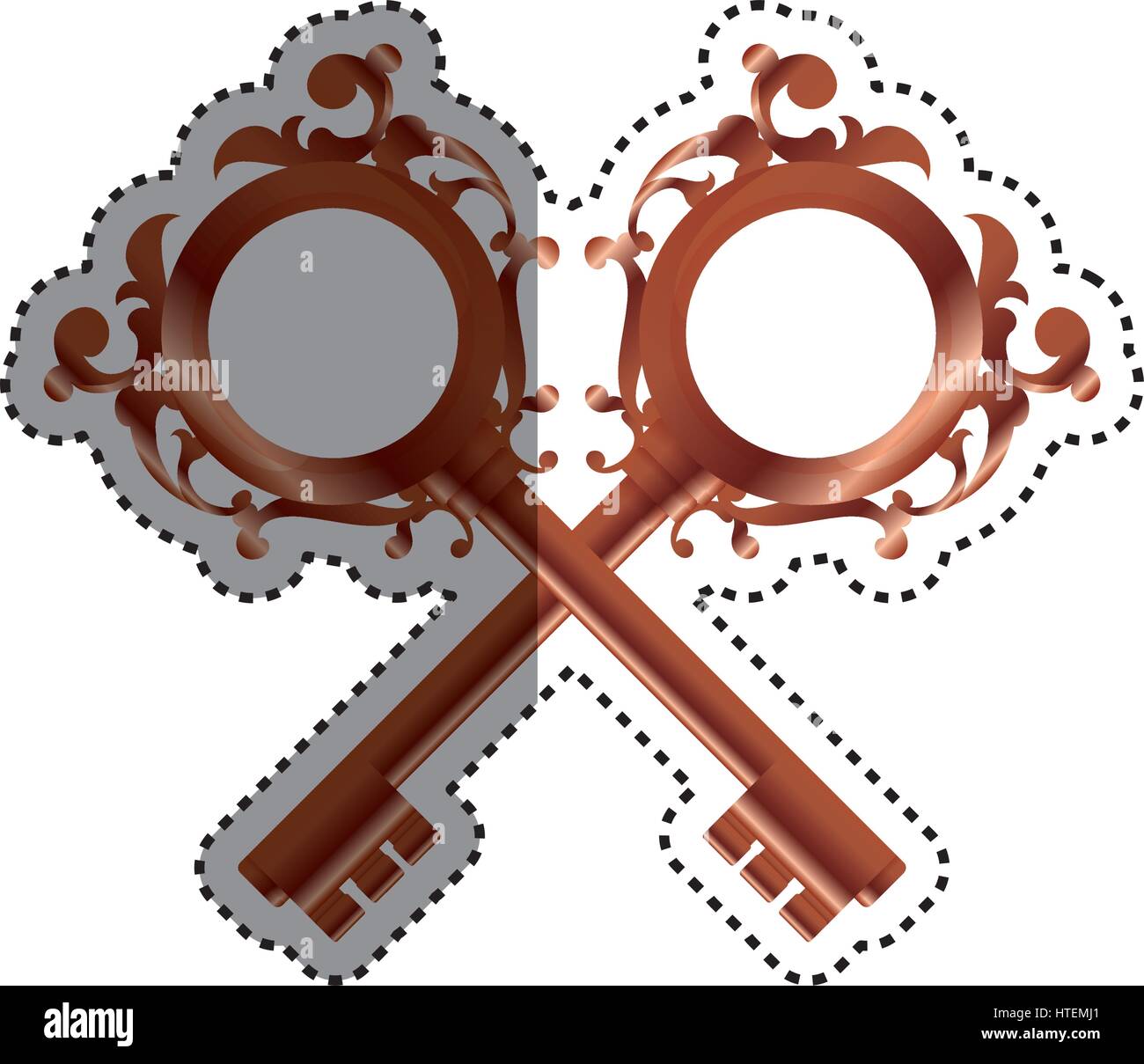 Vintage luxury key Stock Vector Image & Art - Alamy